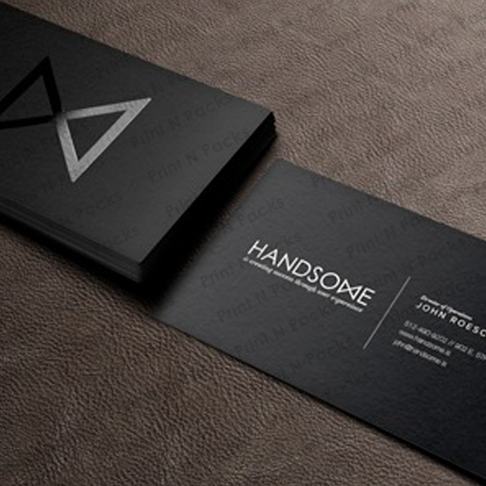 Matte Business Cards Custom Matte Finish Business Card PrintnPacks